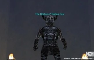 The Statue of Rallos Zek | Former Glory